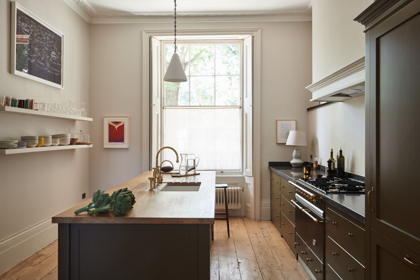 Kitchen of the Week: A London Kitchen in Unexpected Shades of Chocolate ...