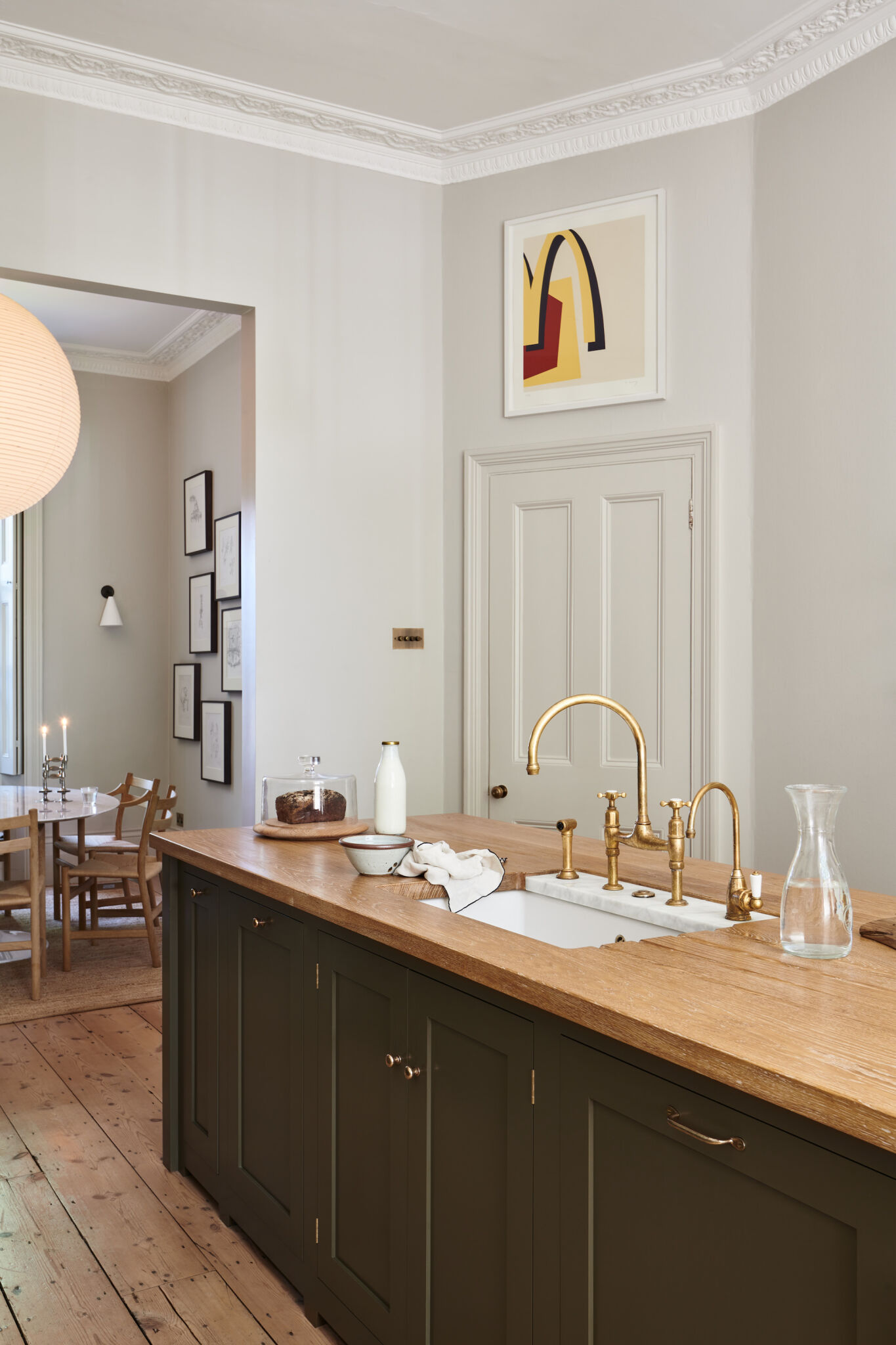 Kitchen of the Week: A London Kitchen in Unexpected Shades of Chocolate ...