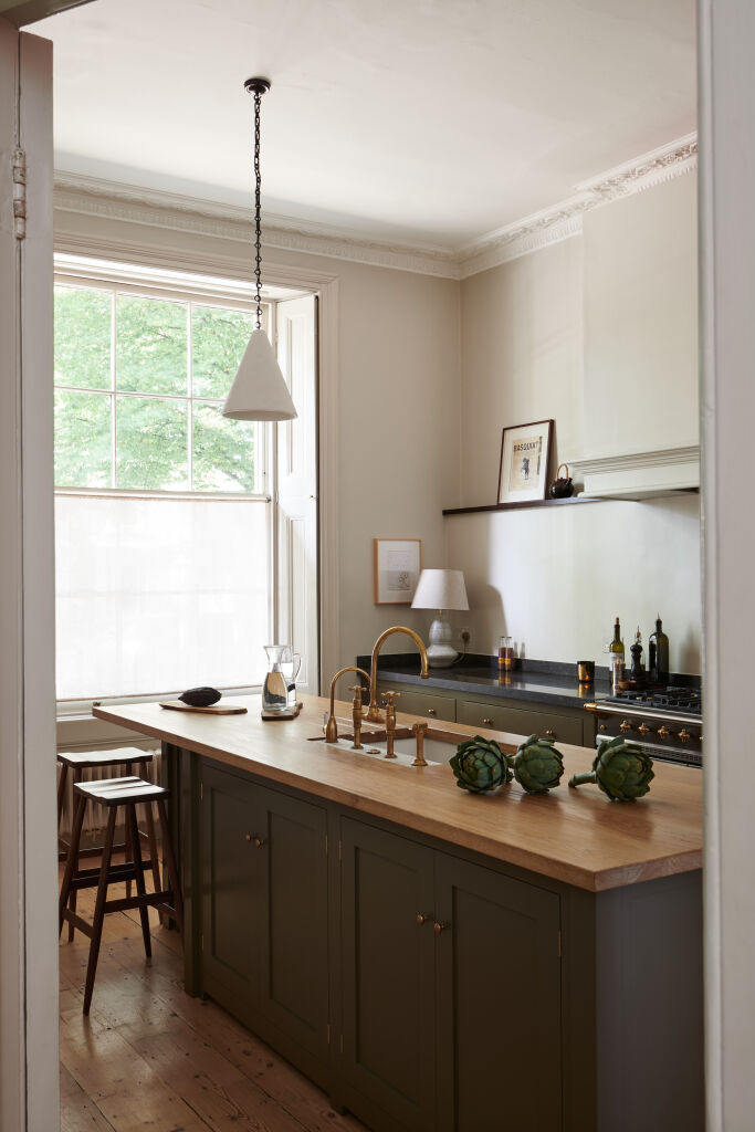 Kitchen of the Week: A London Kitchen in Unexpected Shades of Chocolate ...