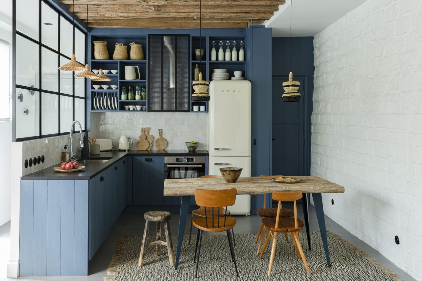 Kitchen of the Week: An Efficient Cook Space in a Quiet Corner of Paris ...
