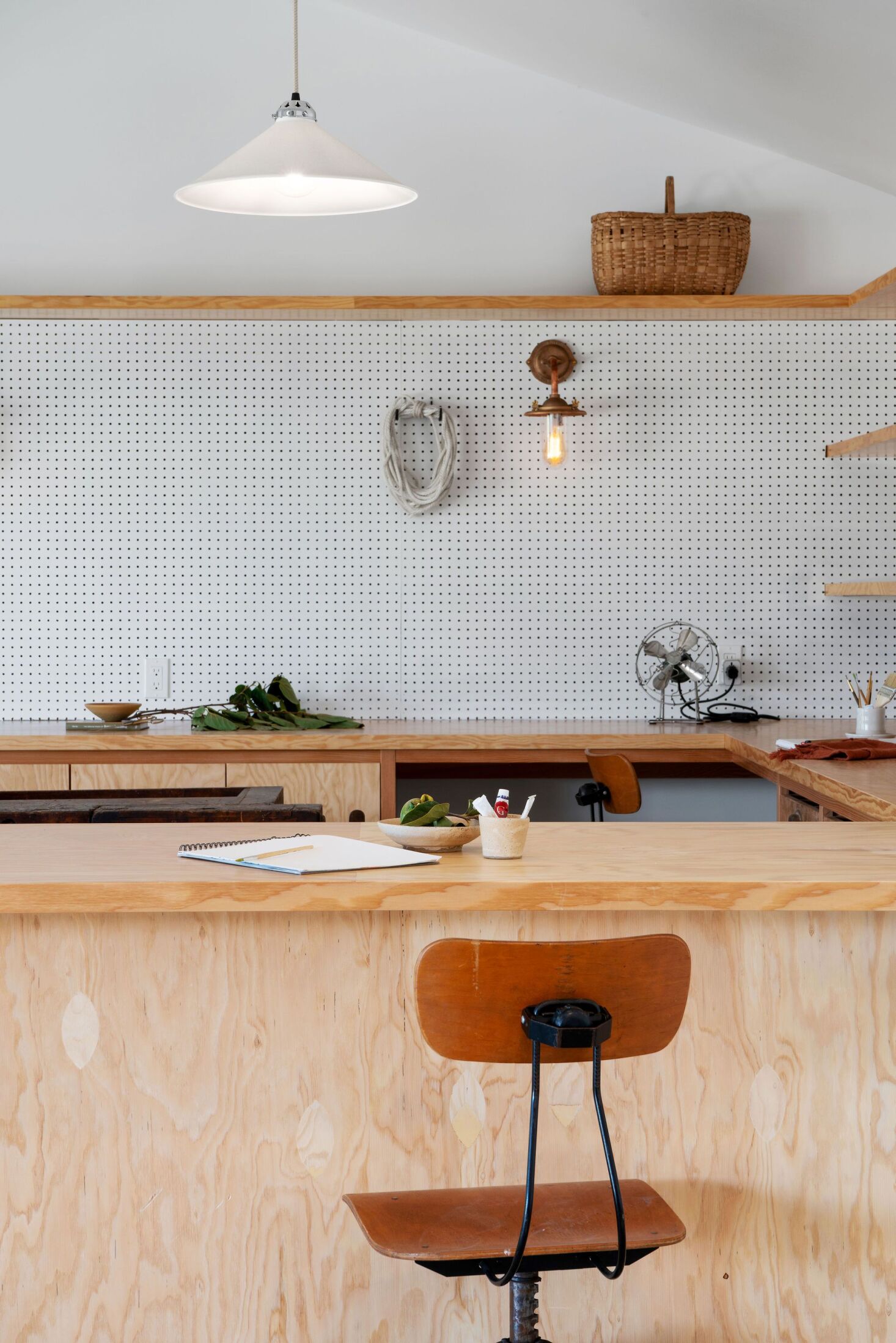 California Creative: A Ranch House Garage Turned Art Studio - Remodelista