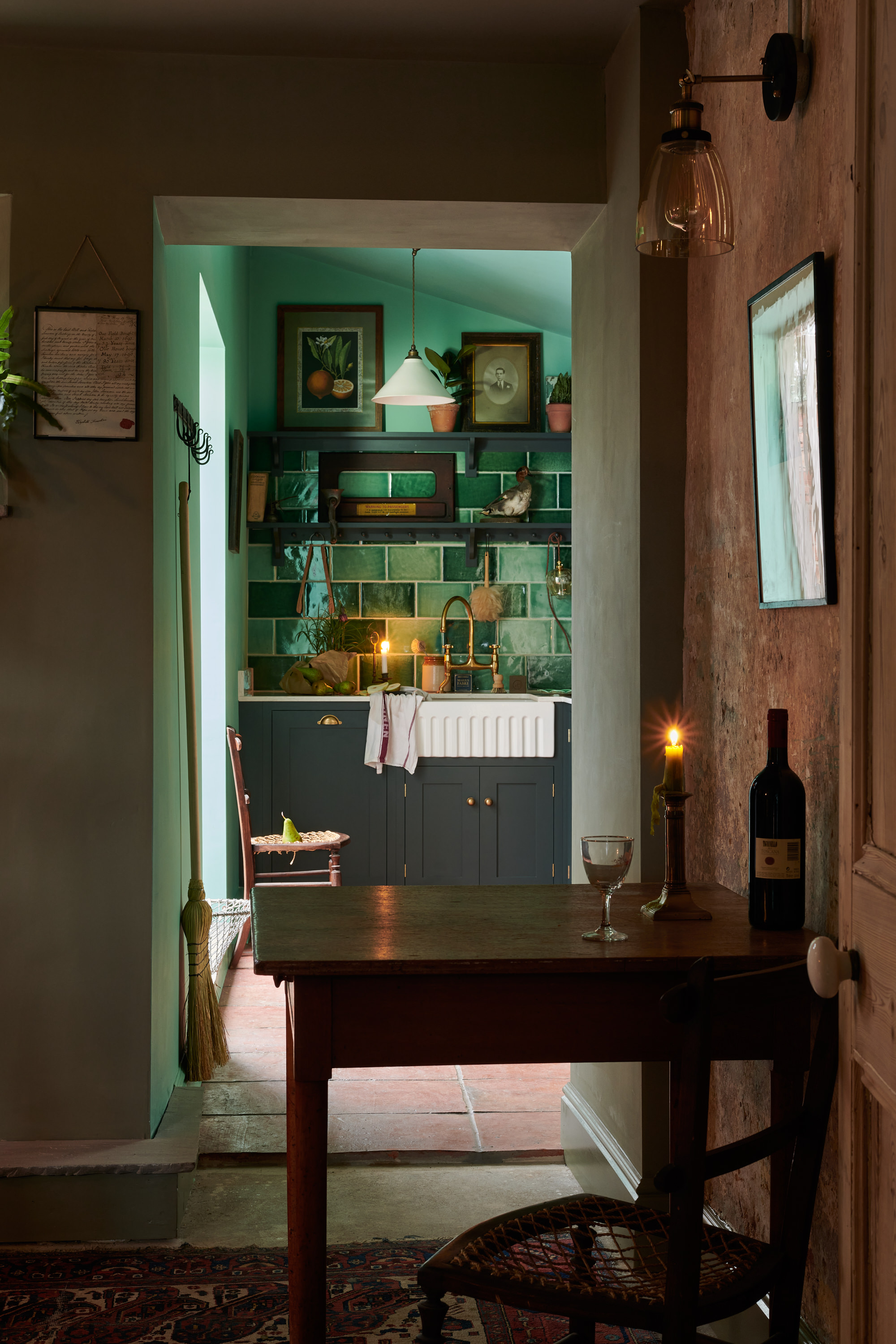 Kitchen of the Week: A Jewel Box Kitchen in the English Countryside ...