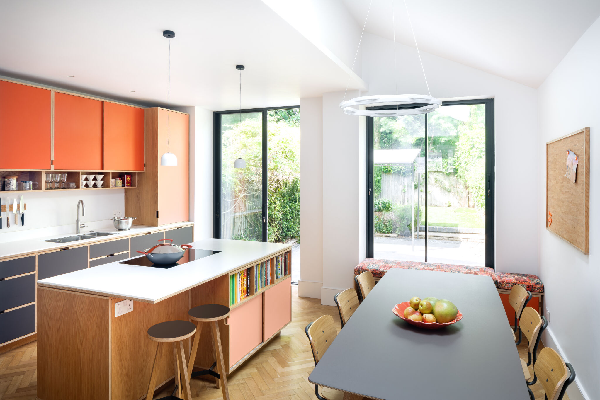 Kitchen of the Week: A Vibrant Family Kitchen in North London - Remodelista