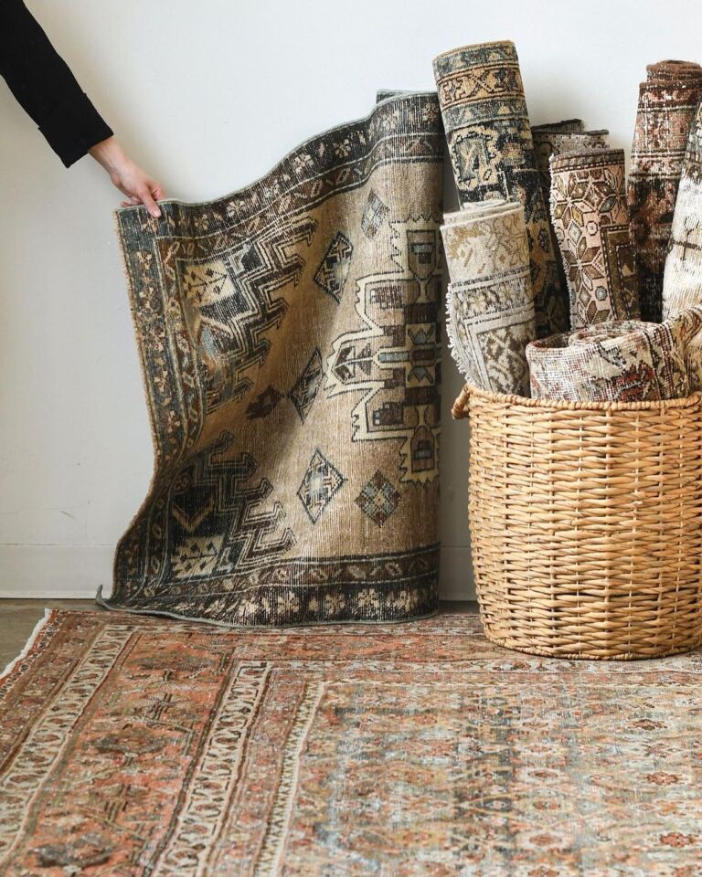 Old Is New: A Vintage Rug Collection from Passerine in Washington, DC ...