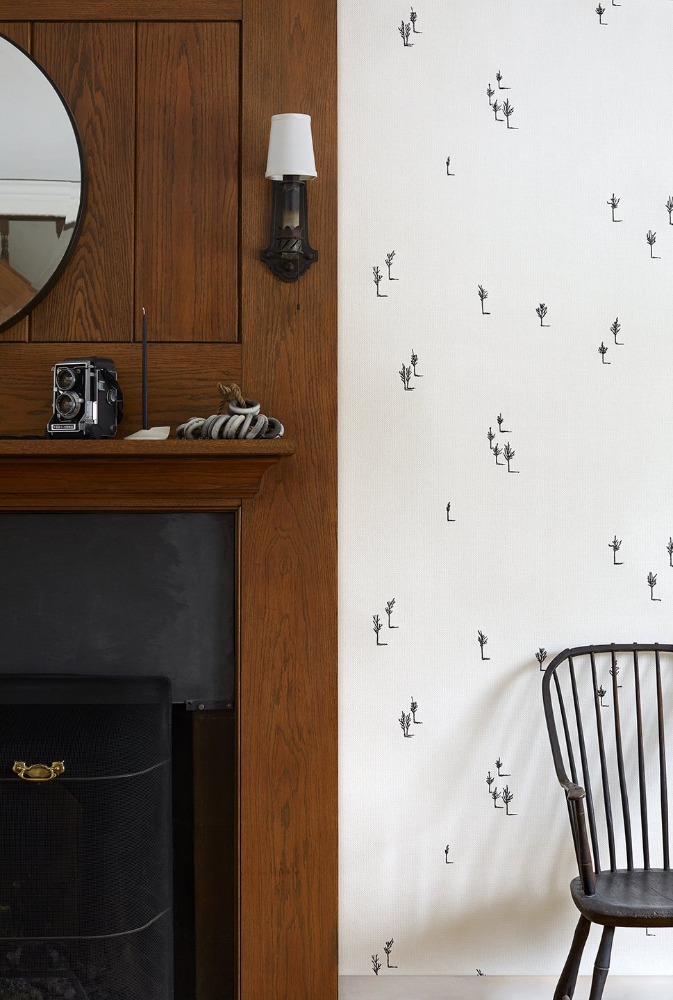 Summer/Winter: Delicately Embroidered Wallpapers from Fayce Textiles ...