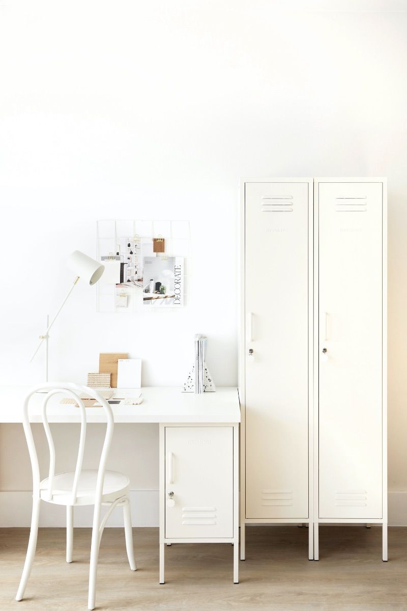 Storage Lockers in Bold Colors for the Home from Mustard Made