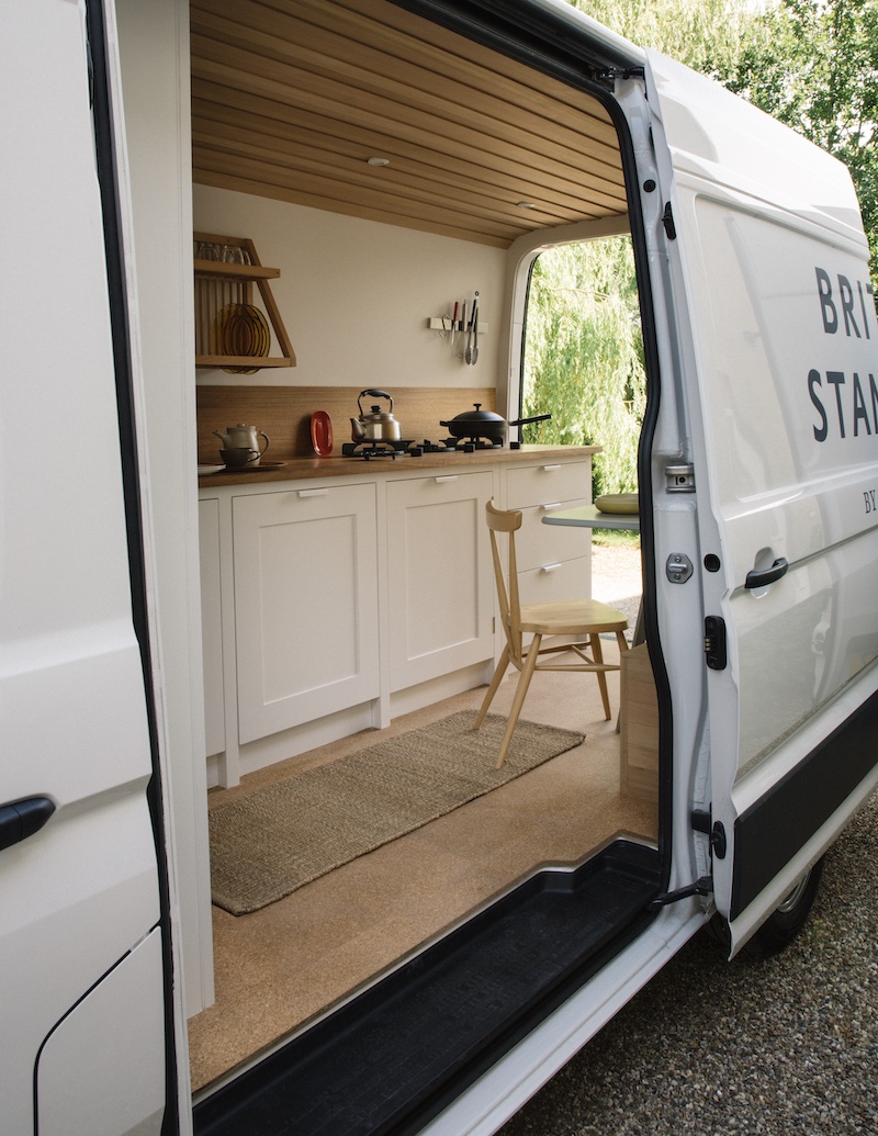Kitchen of the Week: A Roving Showroom from British Standard - Remodelista