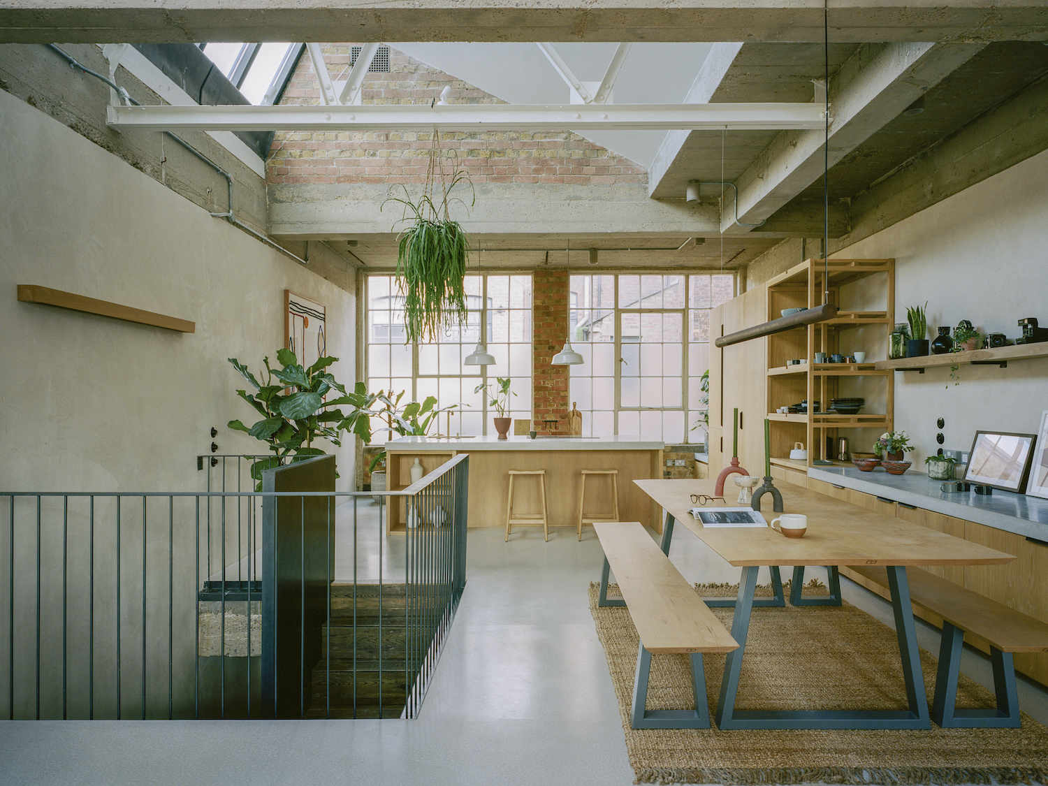 Calm and Productive: 100 Square Meters of Live/Work Space - Remodelista