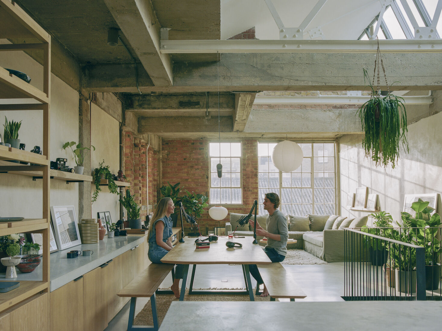 Calm and Productive: 100 Square Meters of Live/Work Space - Remodelista