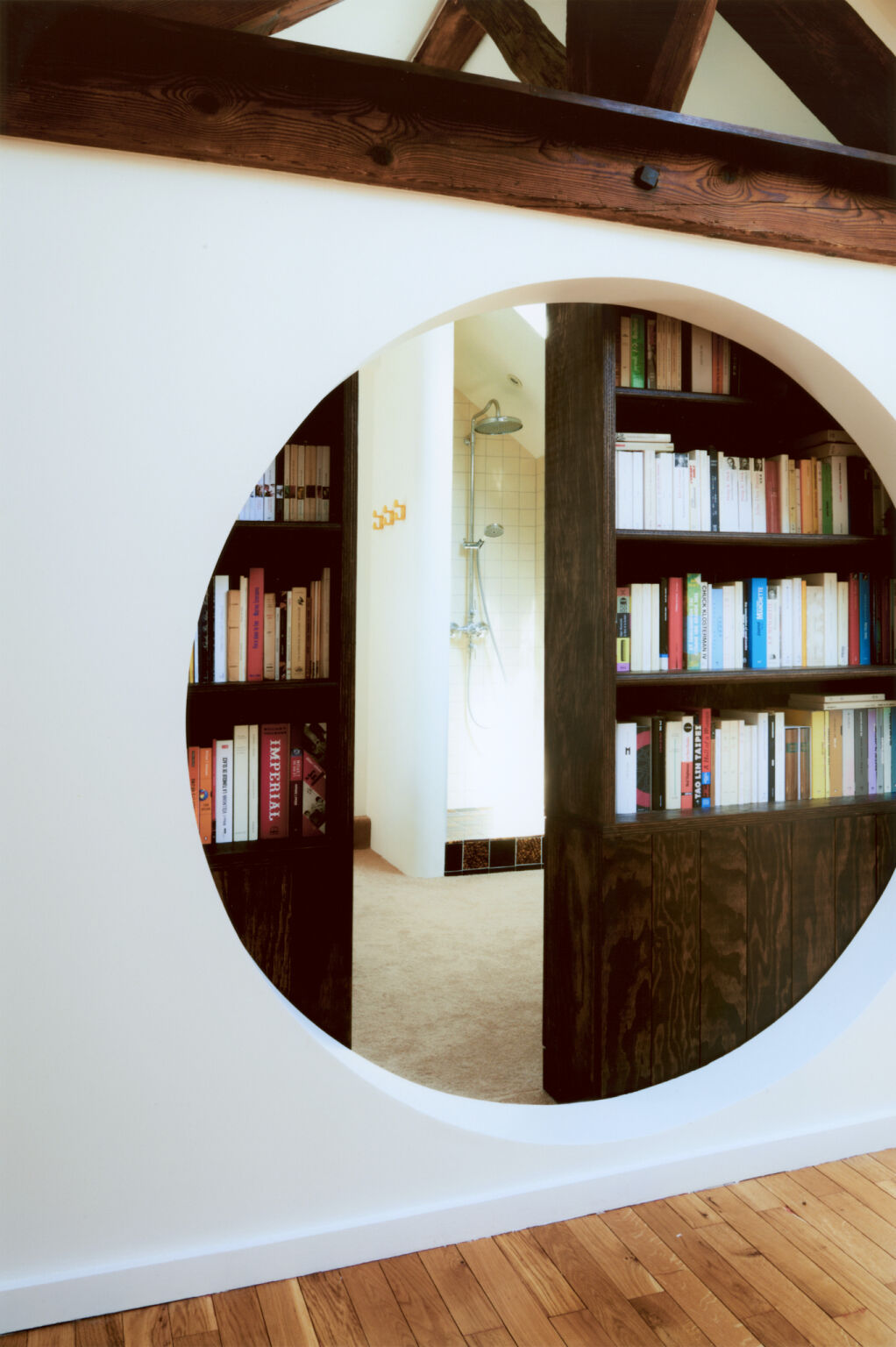 A Porthole Passage and a Moving Bookcase: An Apartment Remodel for a ...