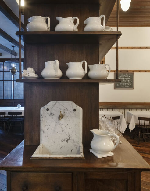 8 Shaker-Style Design Ideas from The Commerce Inn in NYC