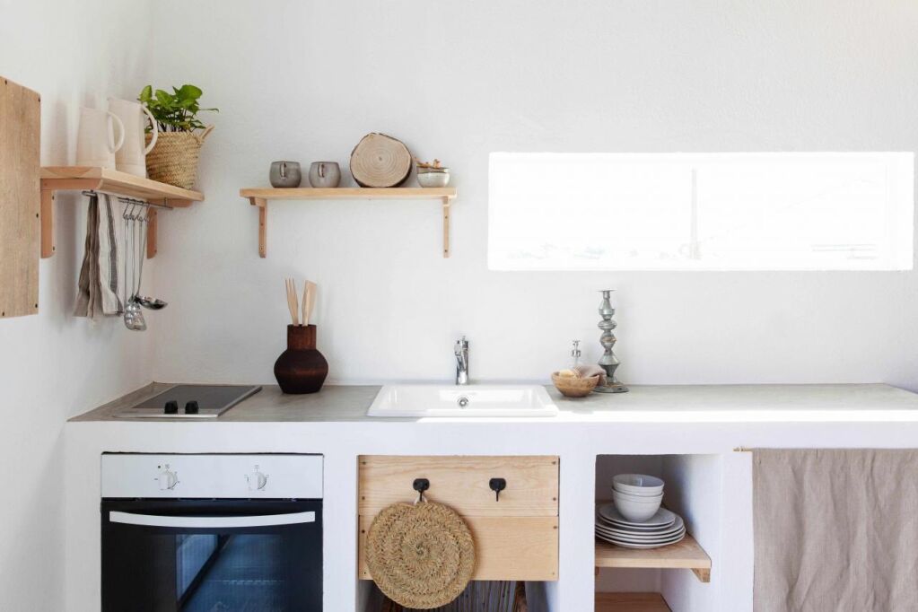 Kitchen of the Week: A Cook Space in Natural Materials on a Portuguese ...