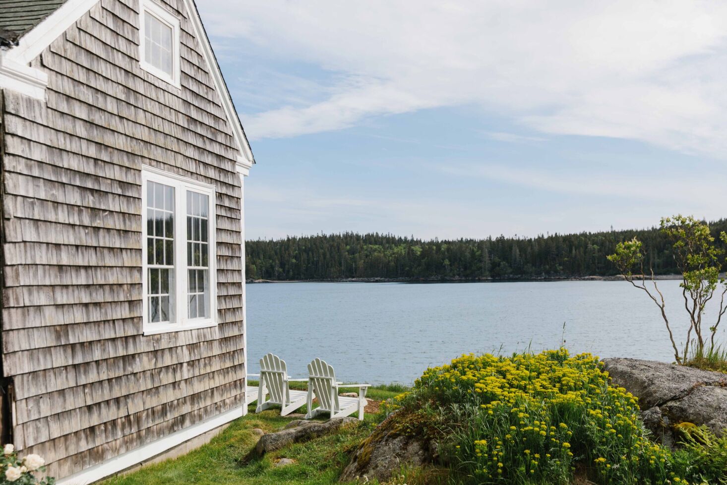 Coaster's Chance: A 1760s Sea Captain's Cottage in a Moody Palette ...