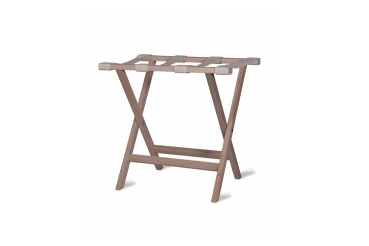 10 Easy Pieces: Folding Luggage Racks - Remodelista