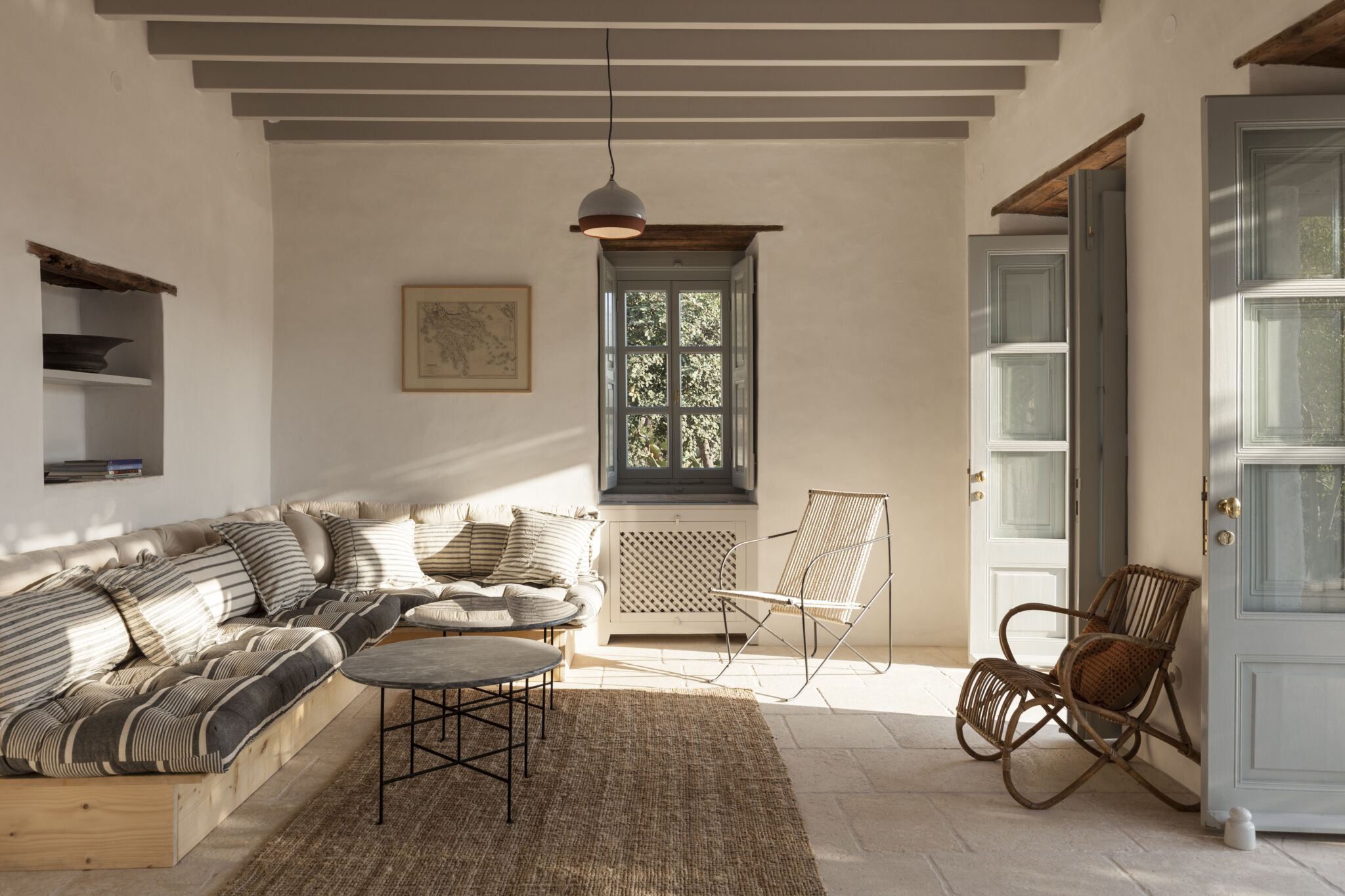 Steal This Look: A Laid-Back Living Room on Patmos, Greece - Remodelista
