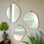 Trend Alert: Puddle-Shaped Irregular Mirrors as Decor