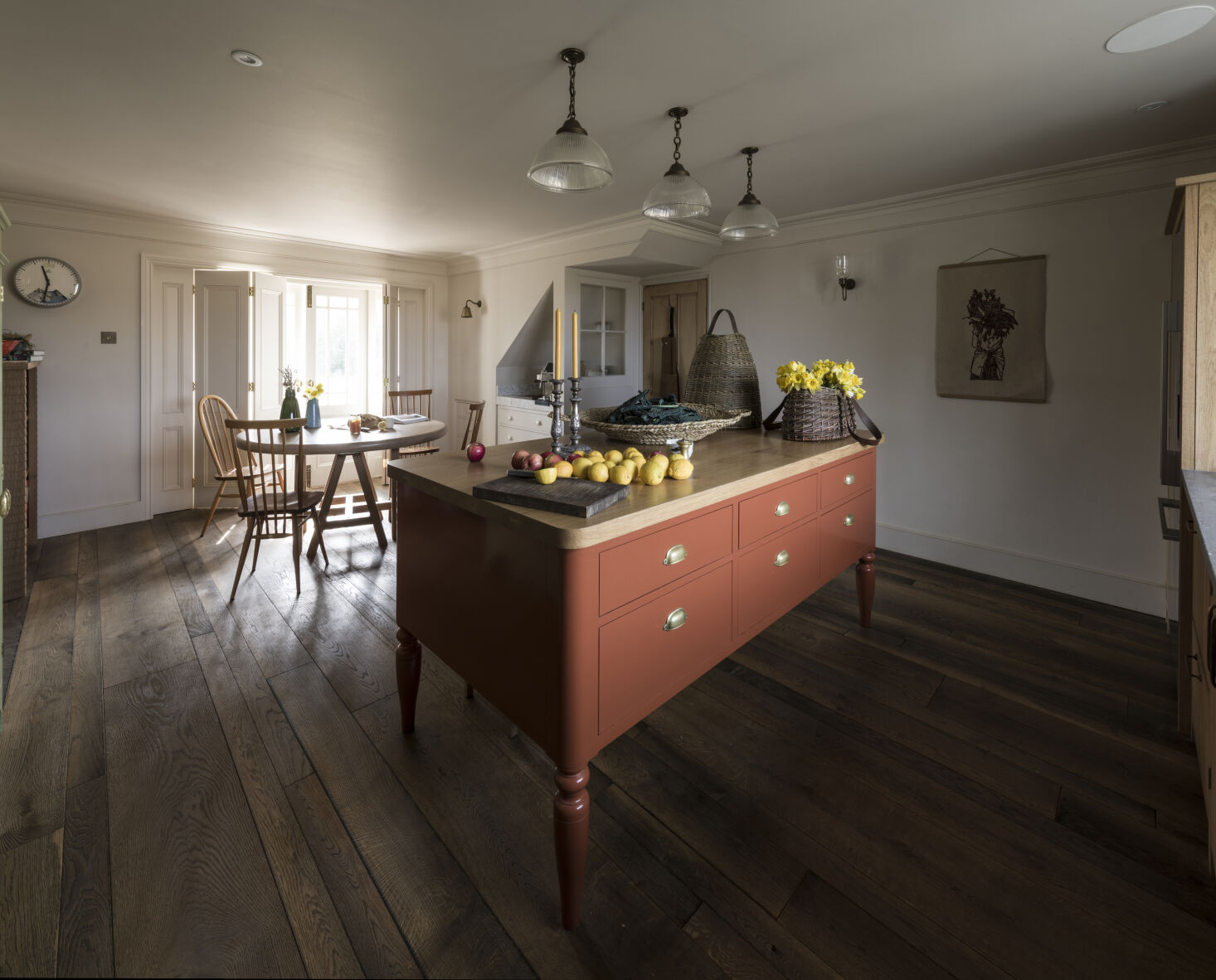 A Classic English-Style Kitchen Custom Designed for a Vegan Family