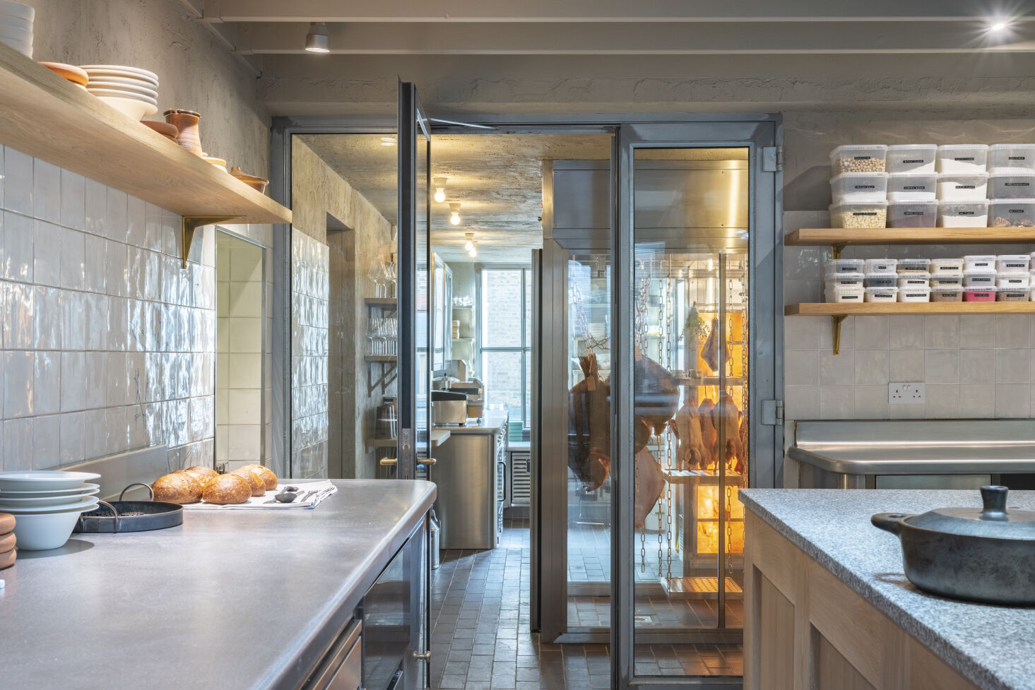 Cycene, the High Style New Restaurant at London's hip Blue Mountain School