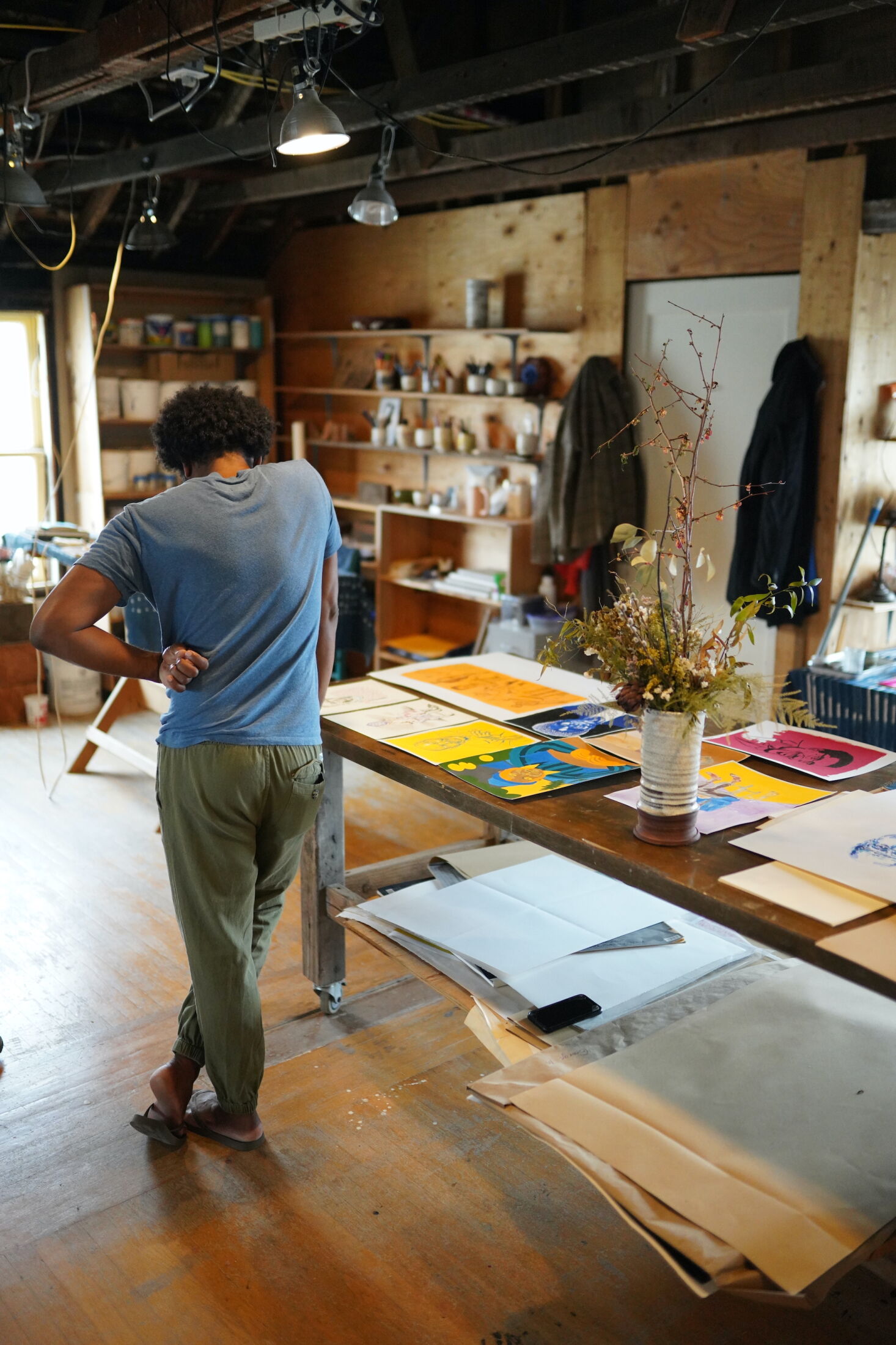 Studio Visit: Artist and Designer George McCalman's Sanctuary in Outer ...