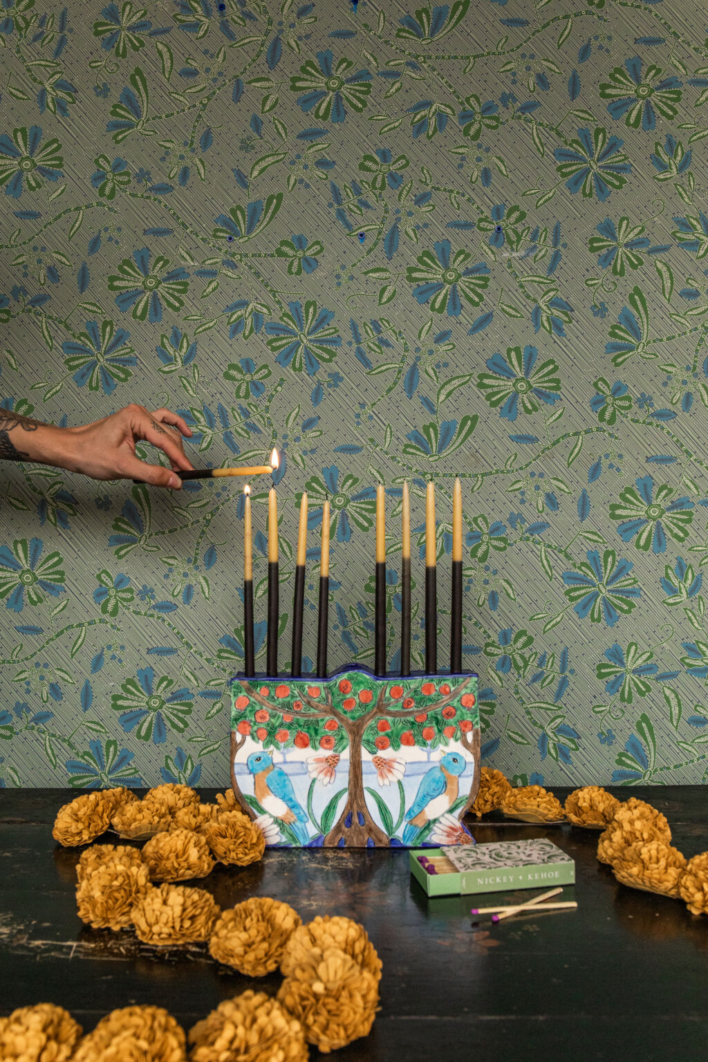 5 Stylish Modern Menorahs Handmade by Ceramic Artists