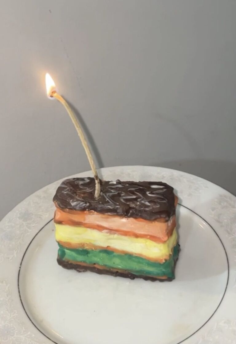 For Dessert: Candles Shaped Like Croissants and Cakes - Remodelista