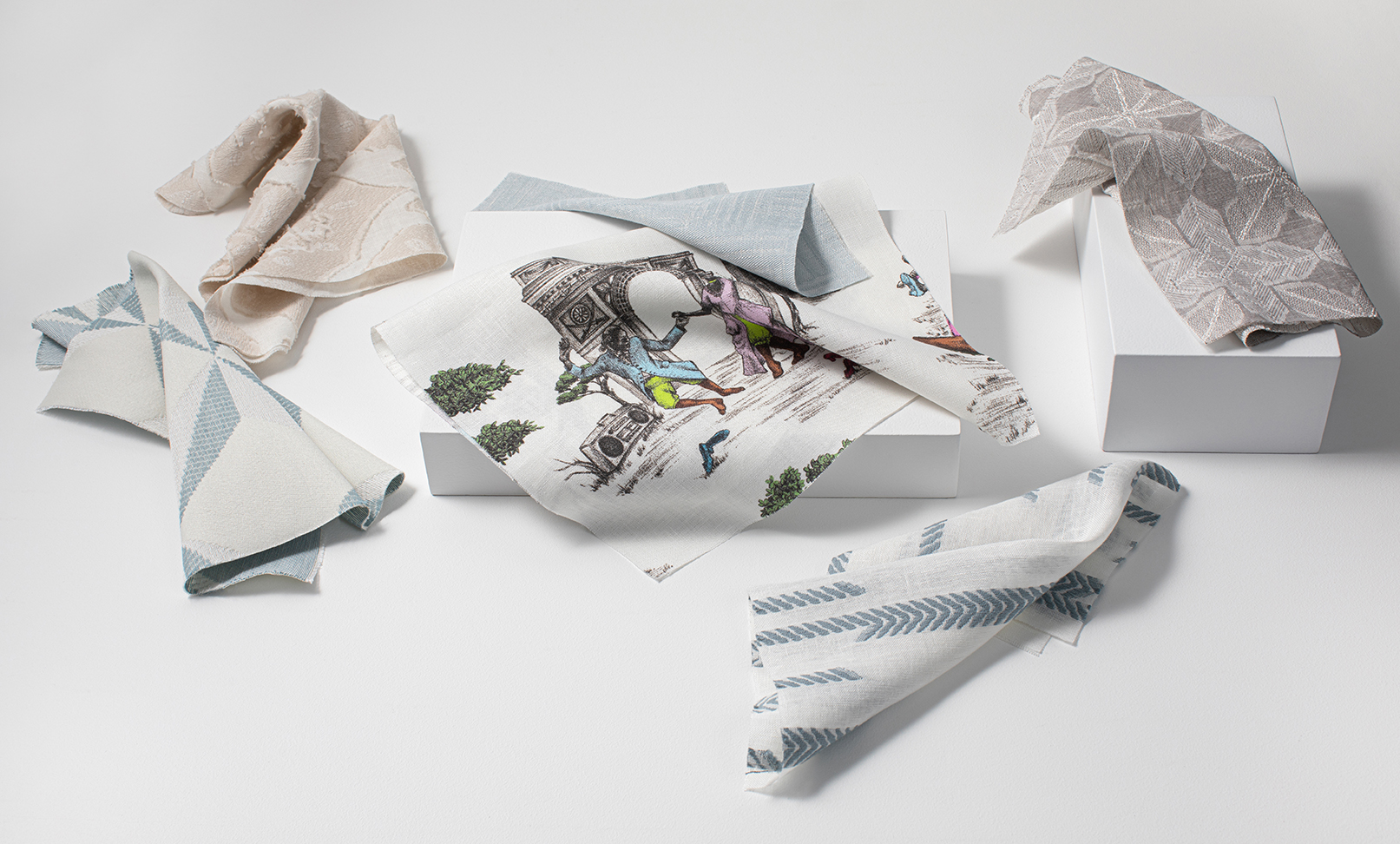 Pinwheel, Archer, Aerial: New Designs by Sheila Bridges for The Shade ...