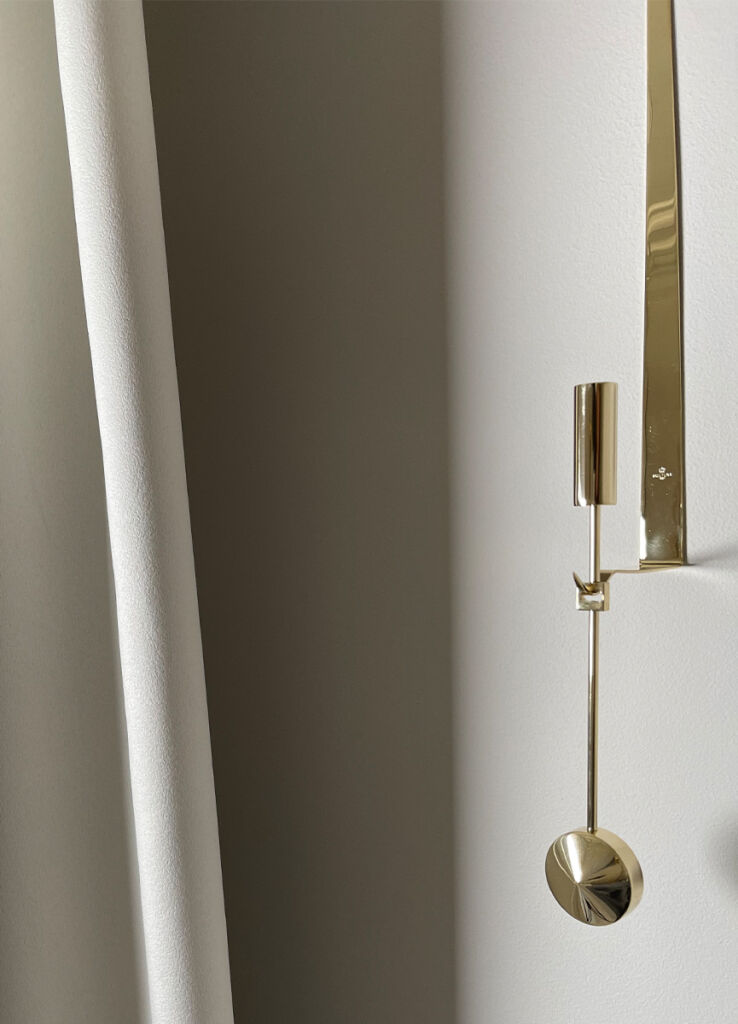 High/Low: Brass Candle Sconces for Shorter Days - Remodelista