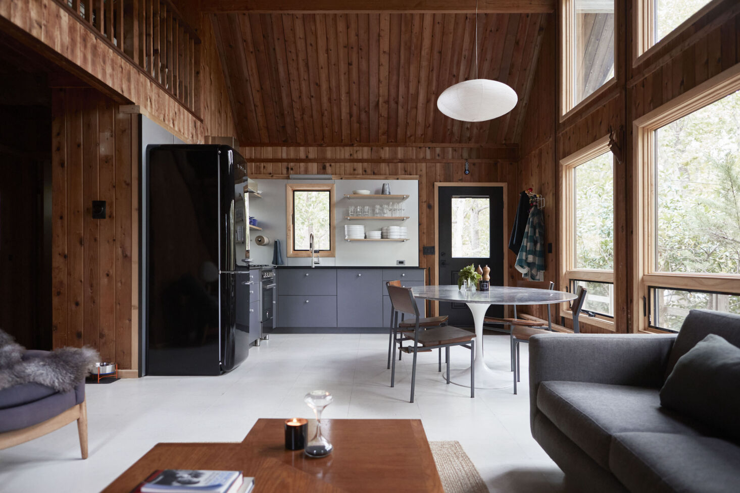 A New Kitchen for a 1970s A-Frame