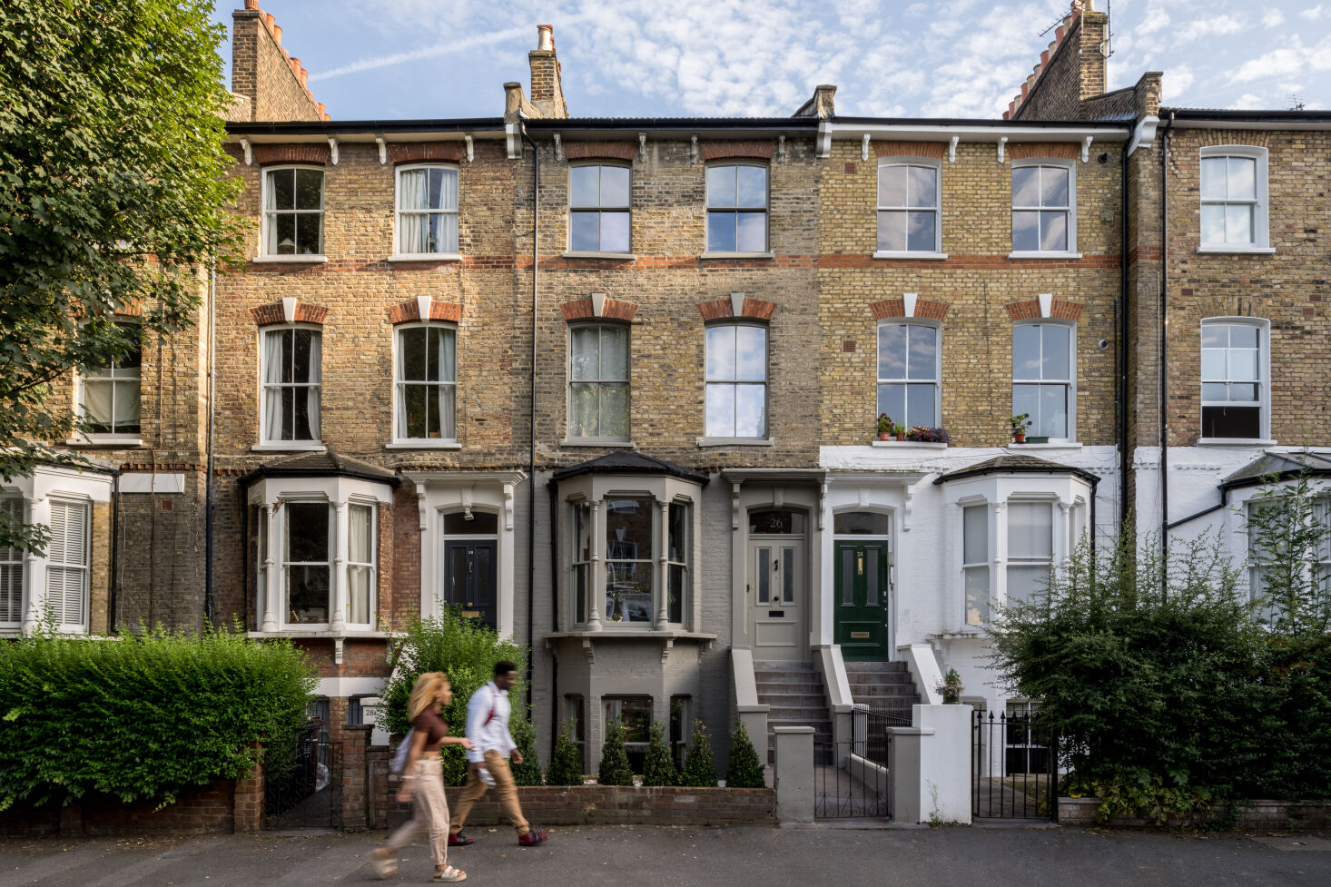 Two Become One: A Colorful Townhouse for an Actor and a Cinematographer ...