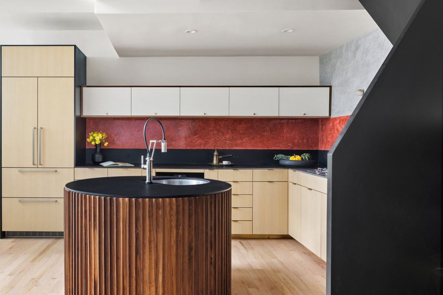 A Kitchen with a Cubist Look