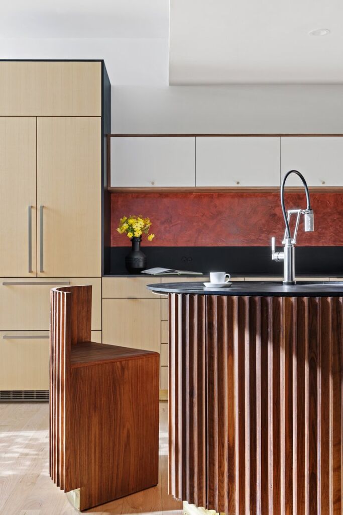 A Kitchen with a Cubist Look