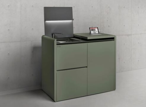 Kitchen of the Week: Swiss Pocket Kitchens by Kitchoo - Remodelista