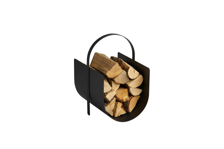10 Easy Pieces: New Firewood Storage Bins - Remodelista