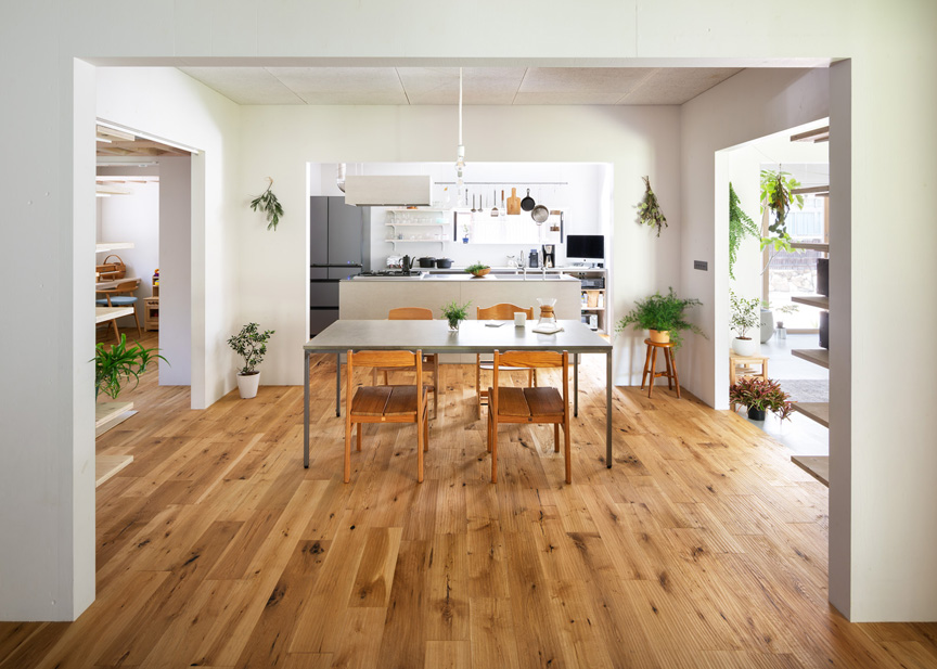 A Modern Family House in Japan Designed for Multigenerational Living