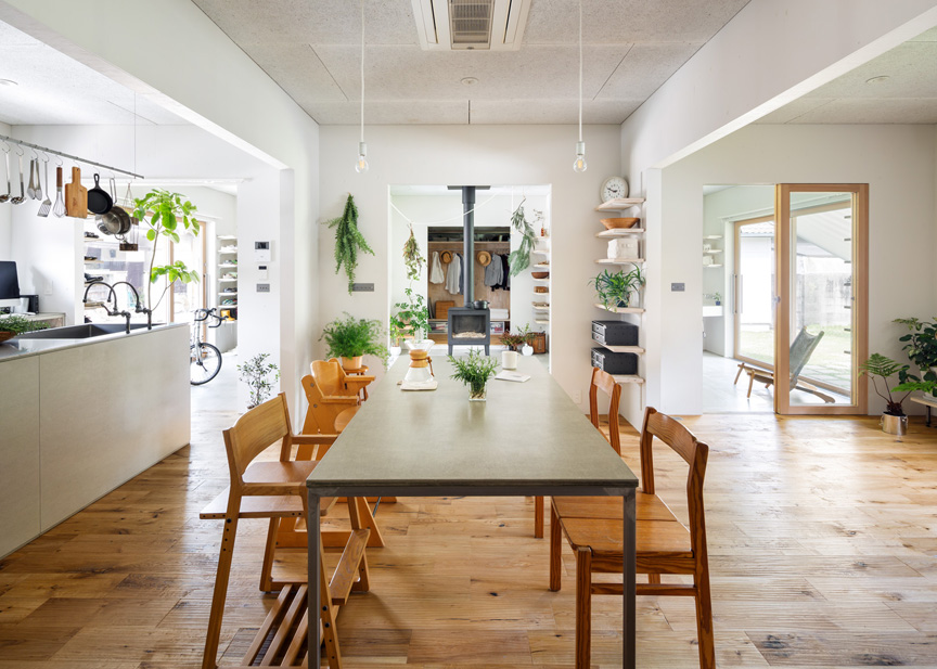 A Modern Family House in Japan Designed for Multigenerational Living