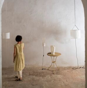 Trend Alert: The Draped-Cloth Light Fixture - Remodelista