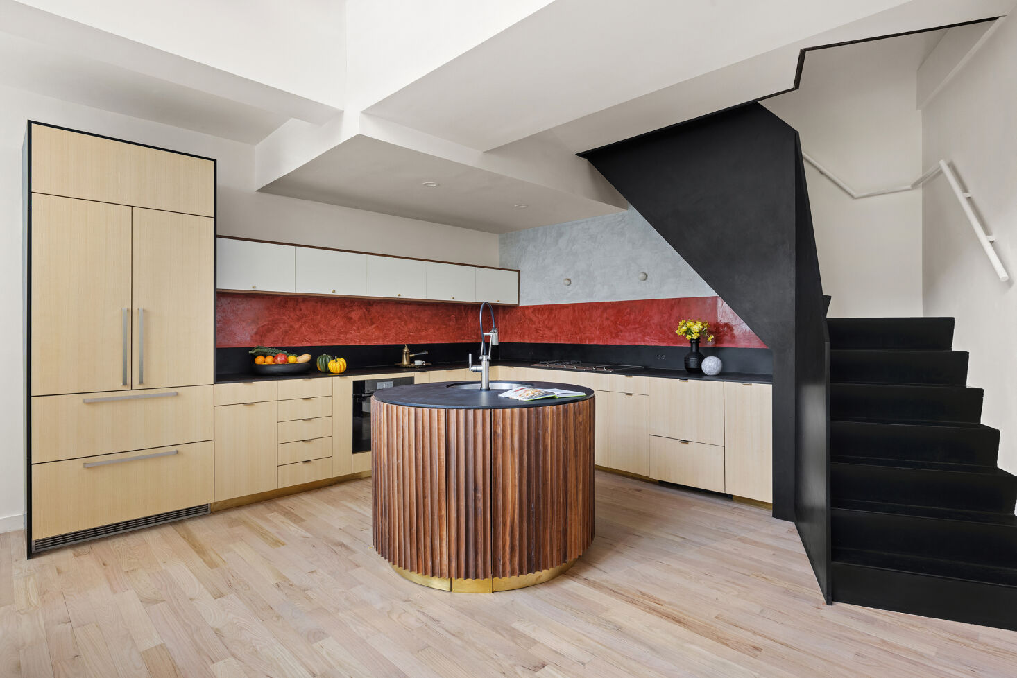 A Kitchen with a Cubist Look