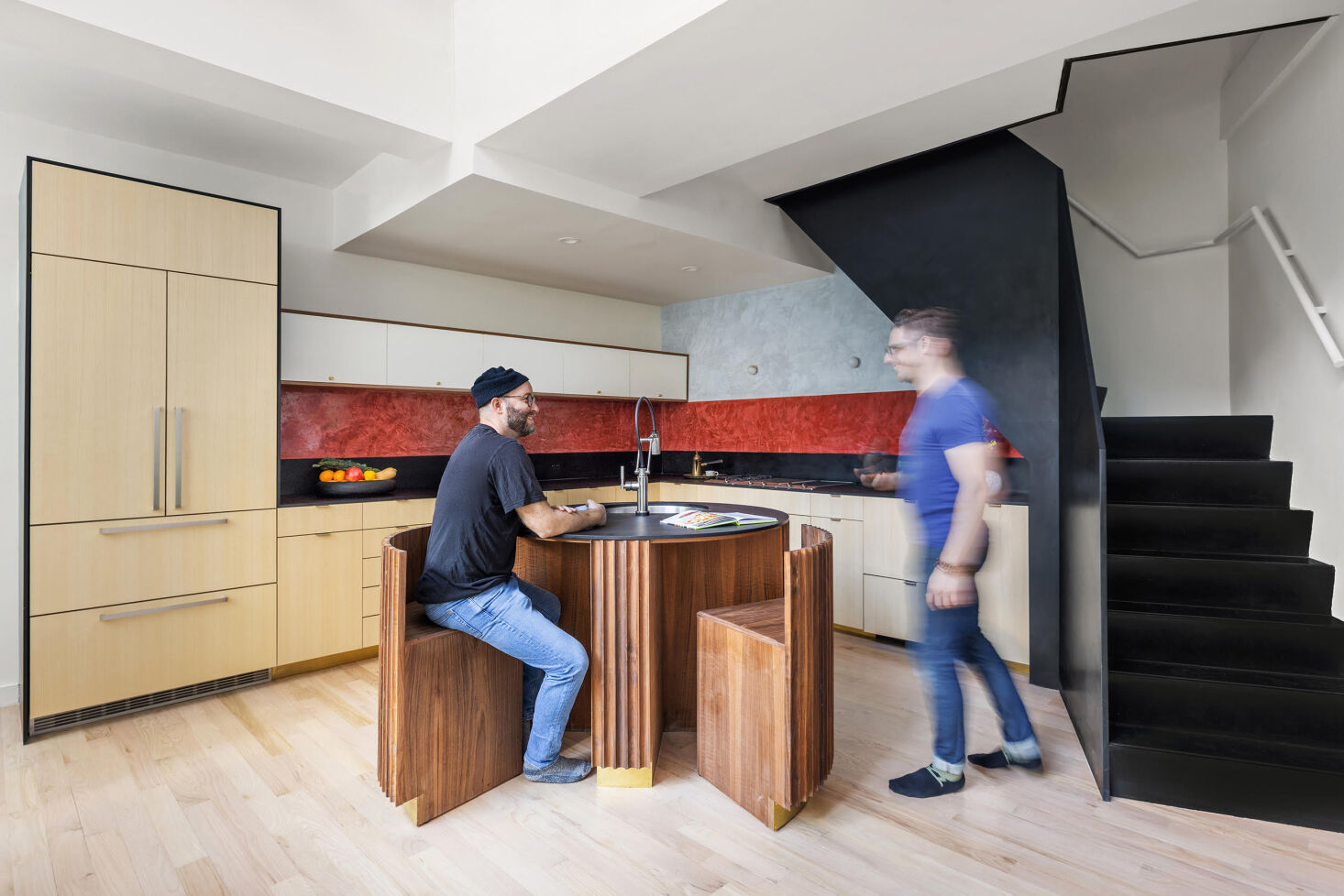 A Kitchen with a Cubist Look