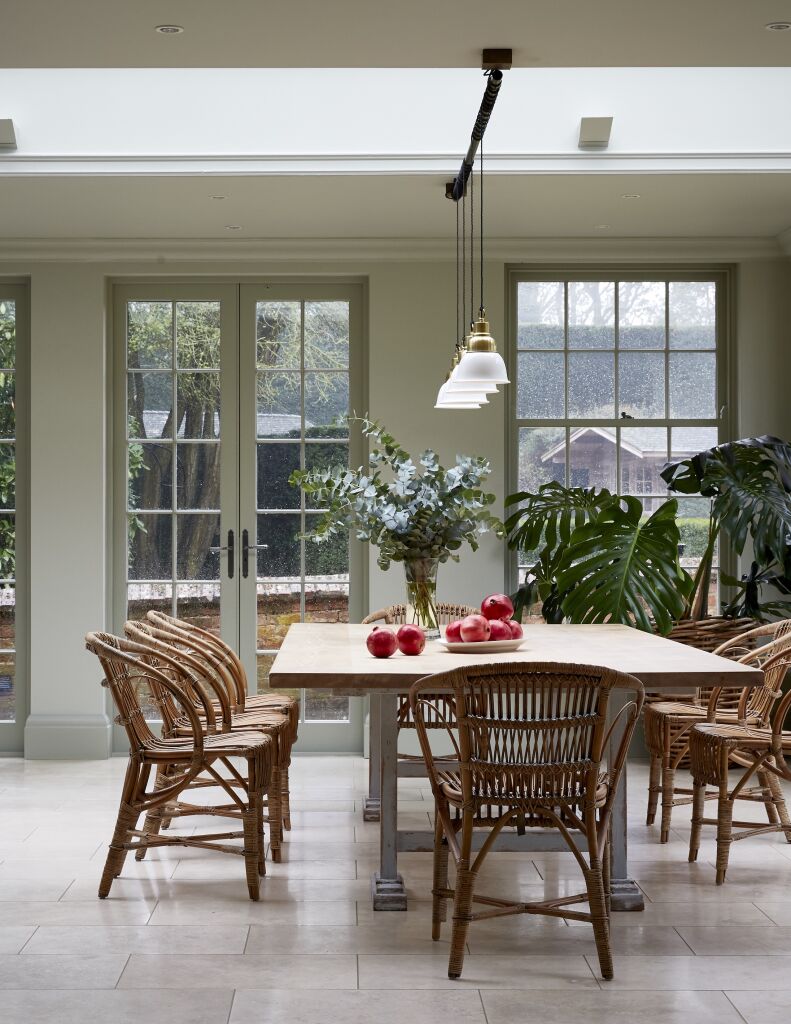 A Colorful English Country House Update