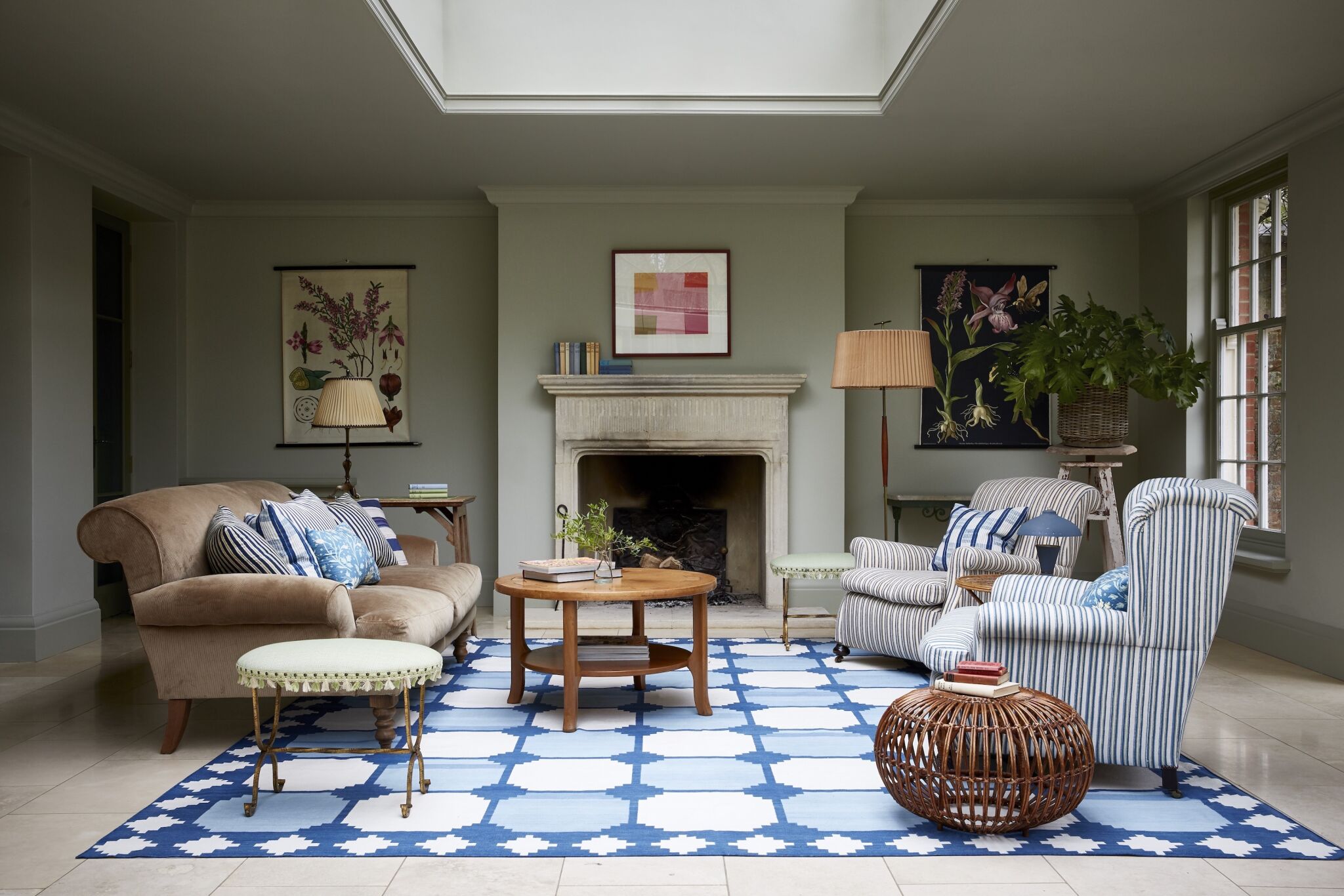 A Colorful English Country House Update