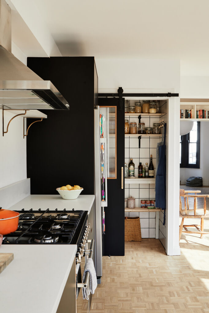 Standout Ikea Hack Kitchen by Hølte of London, Tiled Pantry Included