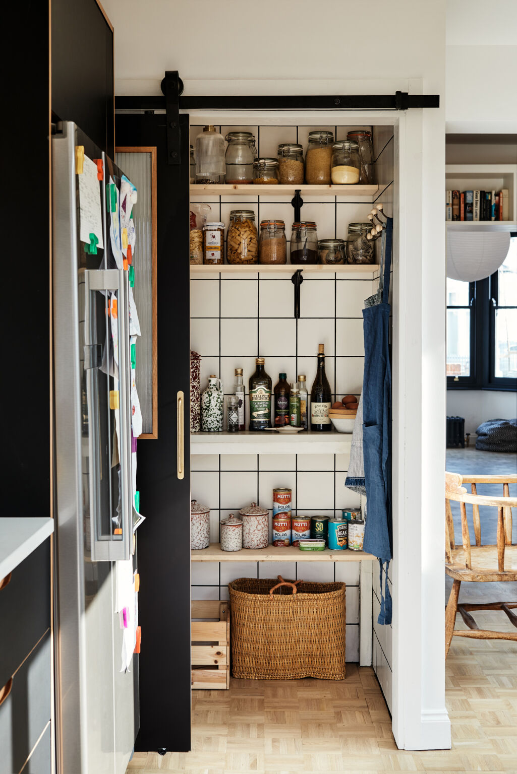 Standout Ikea Hack Kitchen by Hølte of London, Tiled Pantry Included