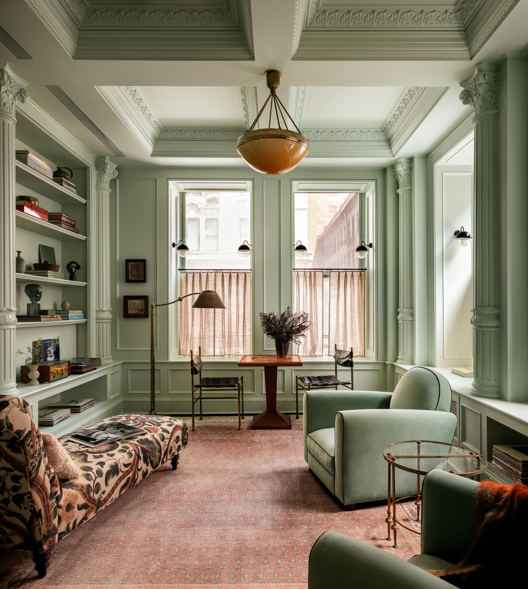 Glam Alert: A High-Style LA Meets NYC Living Loft by Nickey Kehoe