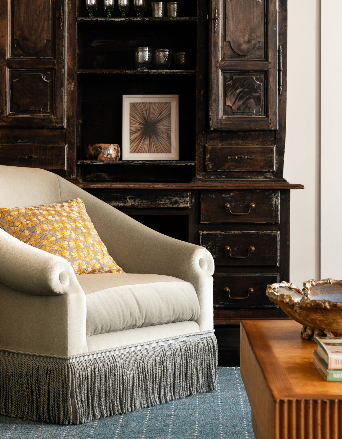 Glam Alert: A High-Style LA Meets NYC Living Loft by Nickey Kehoe