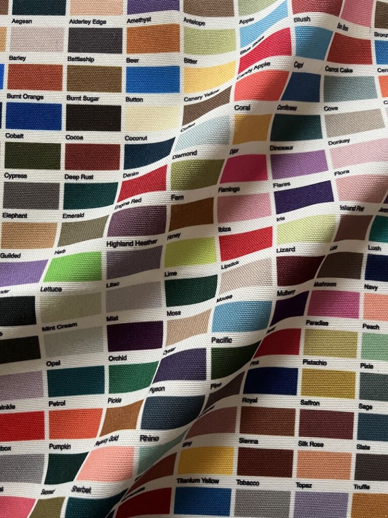 Show Your Stripes with Colours of Arley, Bespoke Fabric Created for a ...