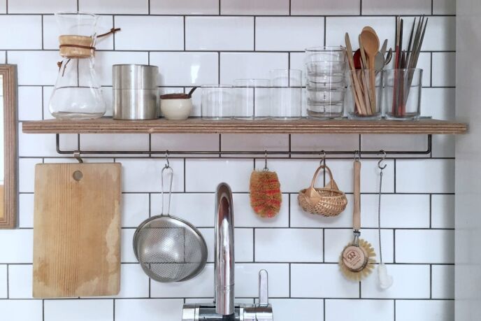 Stainless-Steel Compact Kitchen Components from Toolbox in Tokyo