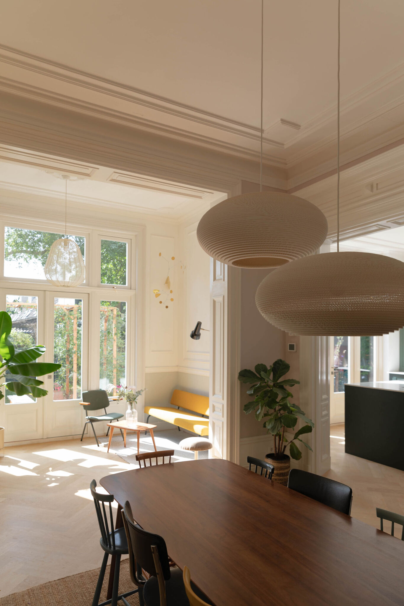 A Historic House in Haarlem Revived with Bright, Spring-Like Rooms