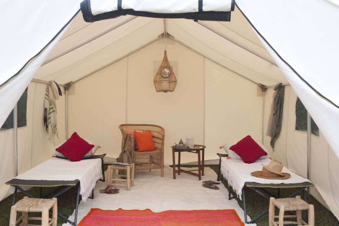 Steal This Look: A Pop-Up Guest Room, Camping Edition - Remodelista