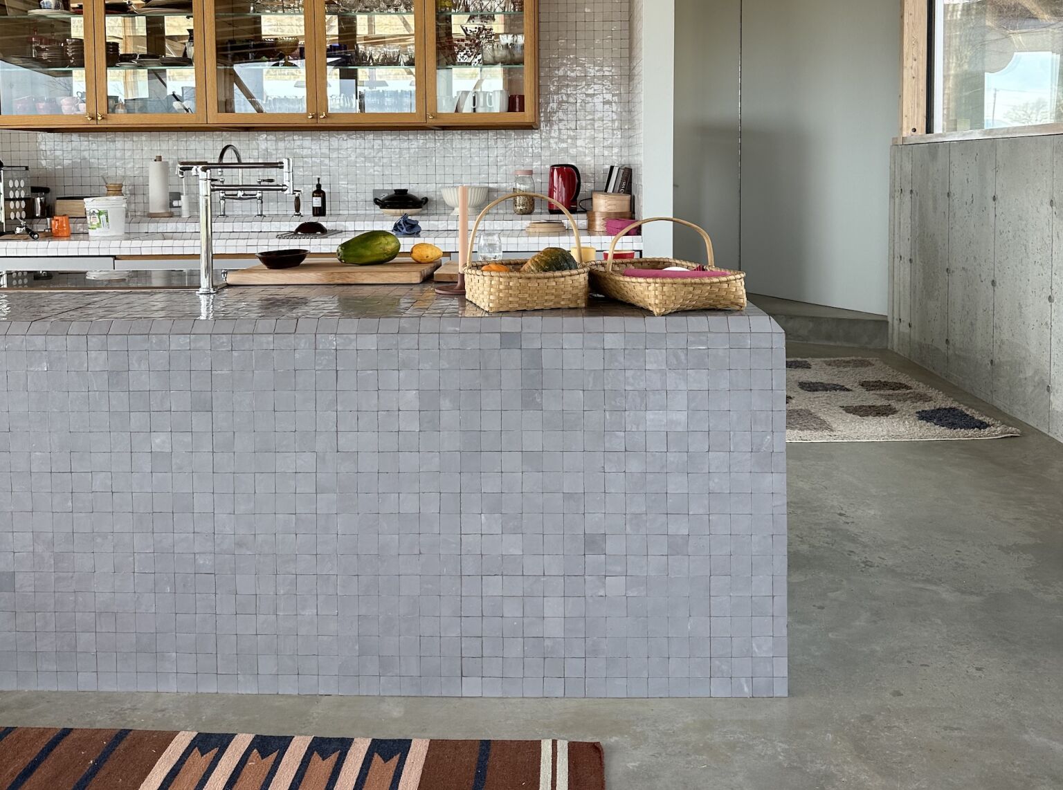 Trend Alert: Tiled Kitchen Islands - Remodelista