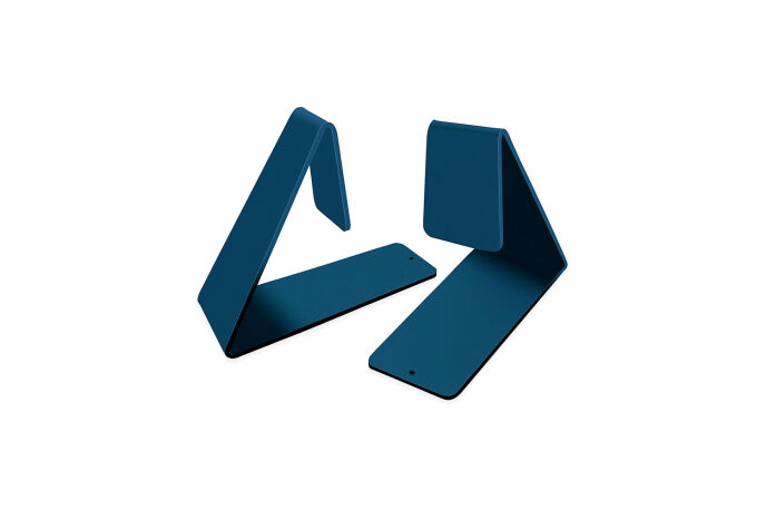 10 Easy Pieces: Colorful Metal Bookends - Remodelista